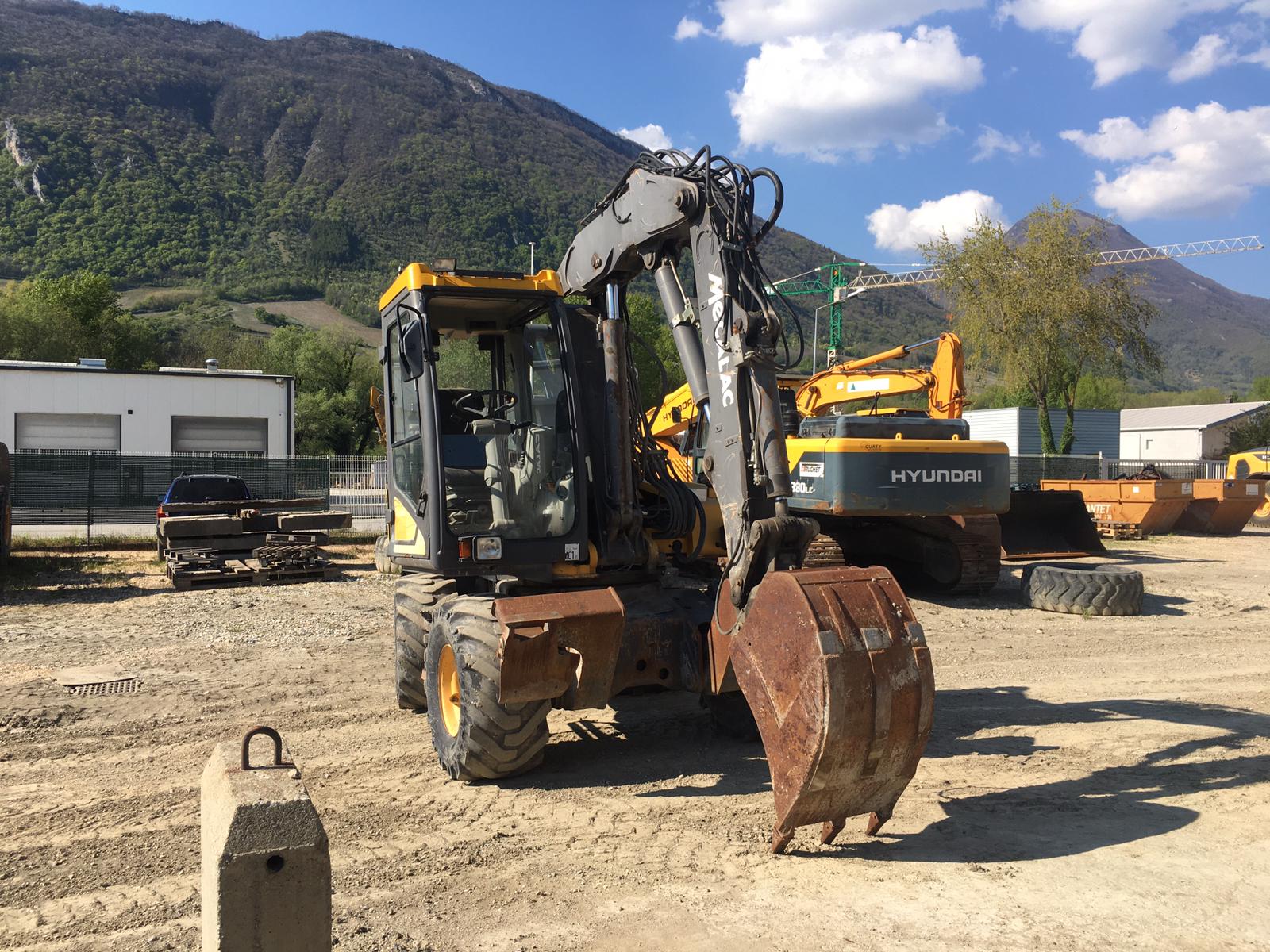 PELLE SUR PNEUS MECALAC 12MXT - CURTY MATÉRIELS